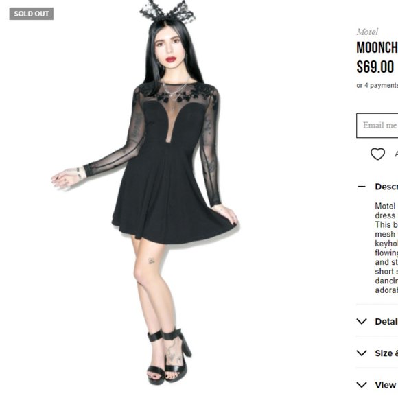 Dolls Kill | Dresses | Killstar Motel Moonchild Dress | Poshmark